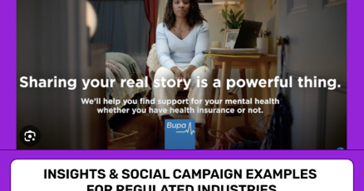 Great social campaign examples for regulated industries in UK | Brands ...